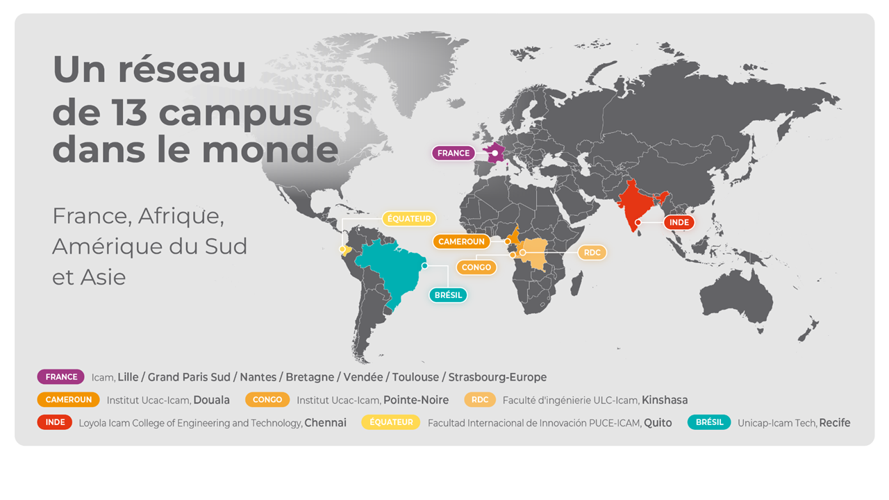 UNE ÉCOLE INTERNATIONALE - Ucac-Icam